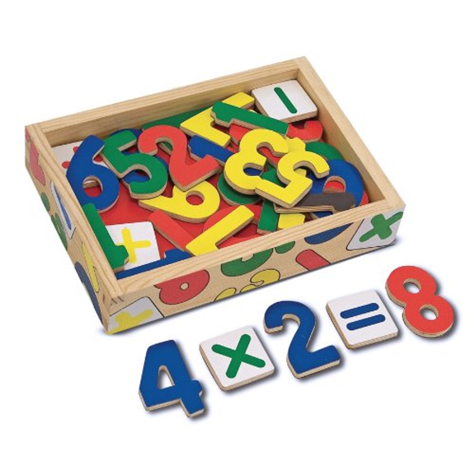Magnetic Wooden Numbers – My Little J
